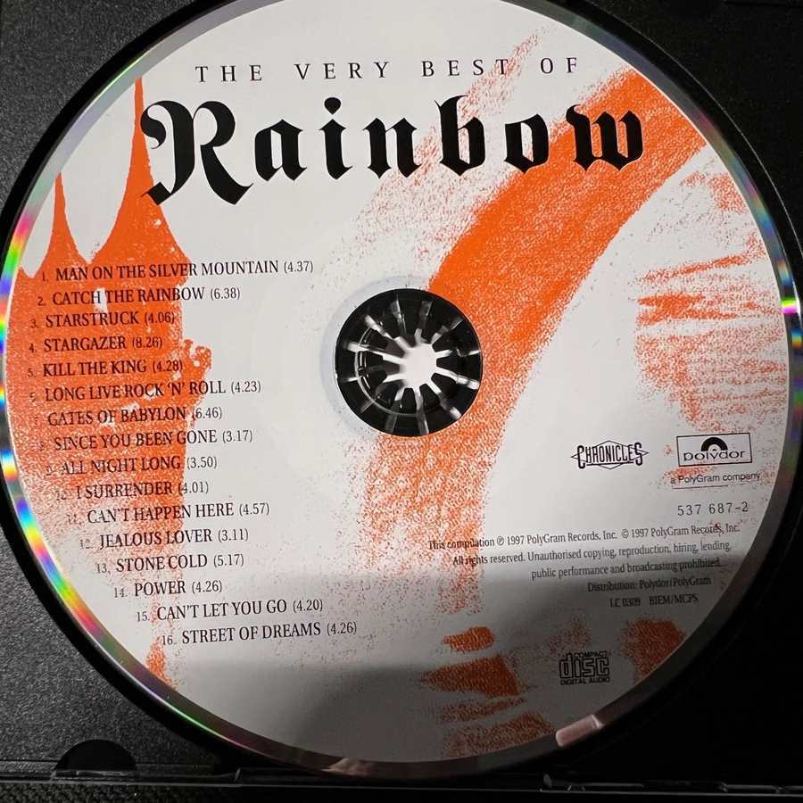 Rainbow – The Very Best Of Rainbow - hot-vinyl.com