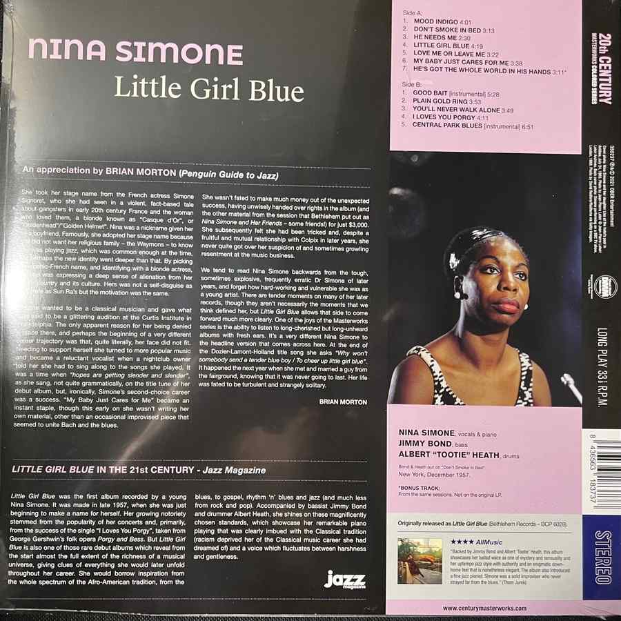 Nina Simone – Little Girl Blue - hot-vinyl.com