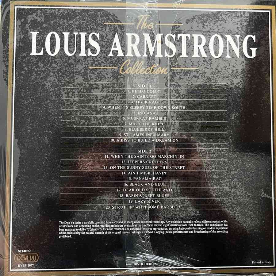 Louis Armstrong – The Louis Armstrong Collection - 20 Golden Greats ...