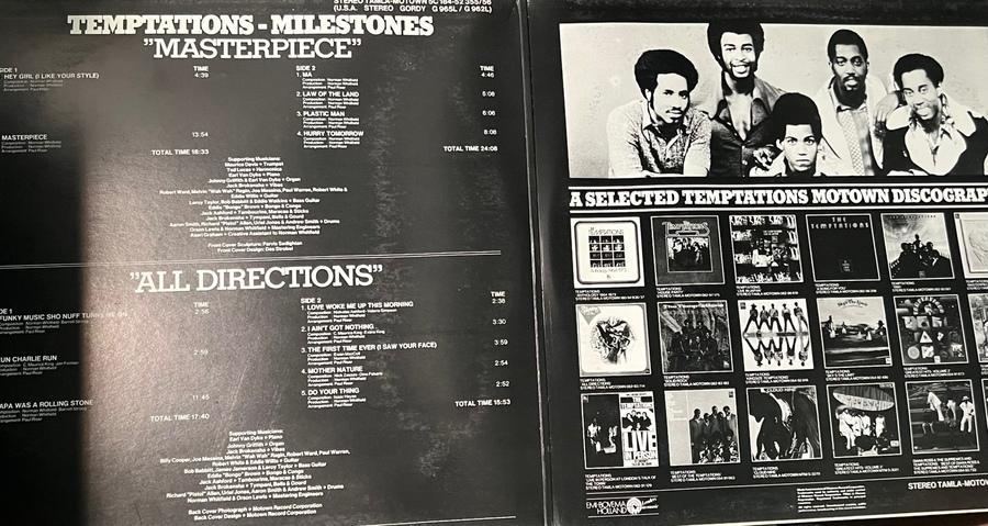 The Temptations – Milestones: Masterpiece / All Directions - hot-vinyl.com