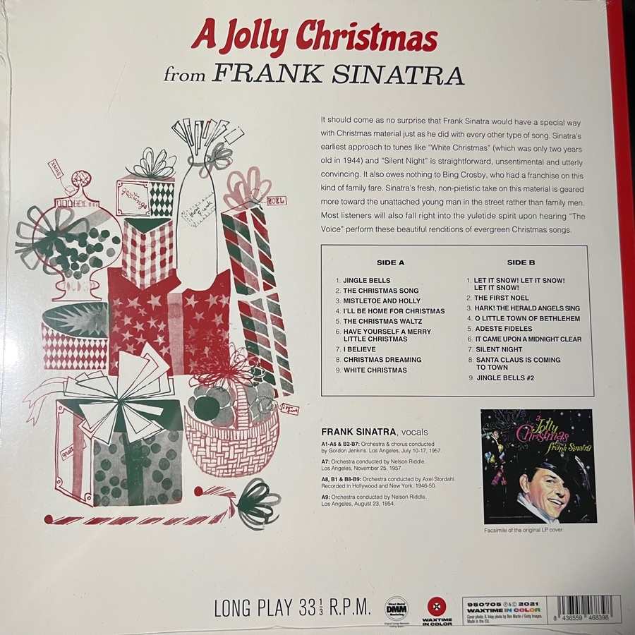 Frank Sinatra – A Jolly Christmas From Frank Sinatra - hot-vinyl.com Frank Sinatra – A Jolly Christmas From Frank Sinatra - hot-vinyl.com