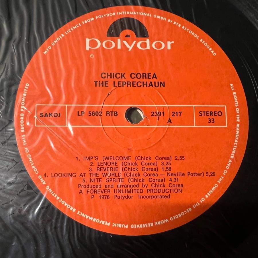 Chick Corea – The Leprechaun - hot-vinyl.com