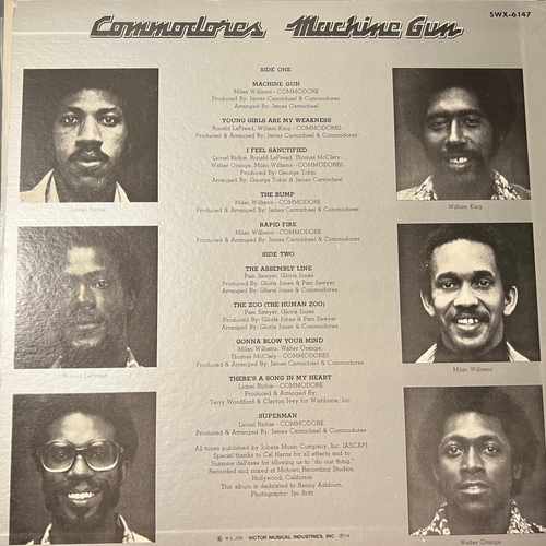 Commodores – Machine Gun - hot-vinyl.com